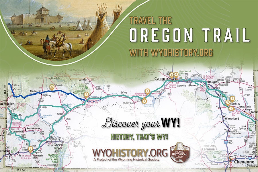 Oregon Trail Travel Brochure | Wyoming Historical Society